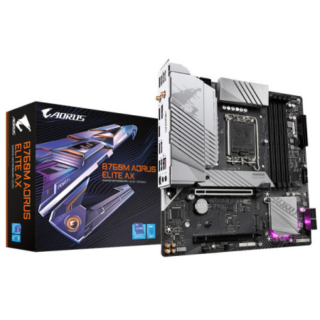 Gigabyte s1700 B760M aorus elite AX matična ploča