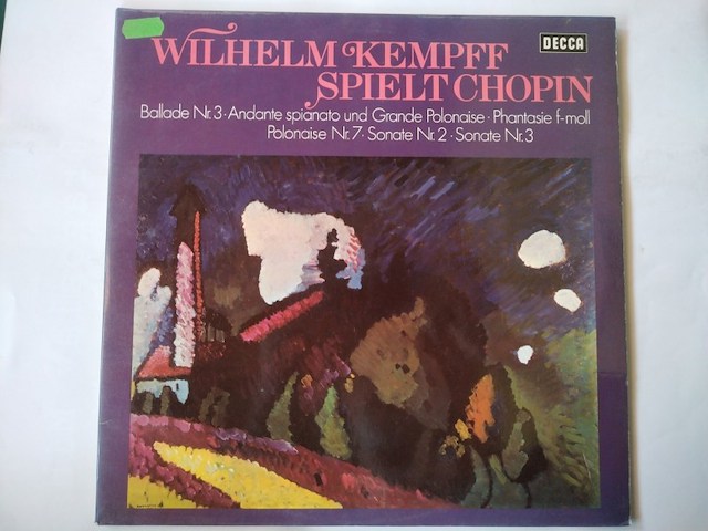 Wilhelm Kempf Spielt Chopin 2LP