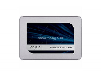 Crucial MX500 500GB SATA 2.5 7mm (with 9.5mm adapter) SSD, EAN: 649528785053