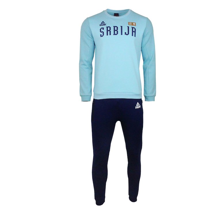 TRENERKA PEAK SRBIJA KSS1906/23 ICE BLUE/NAVY