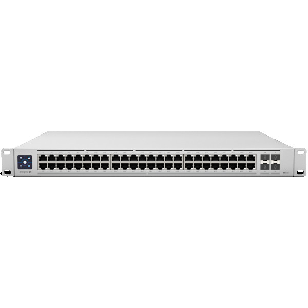 Ubiquiti Enterprise Layer 3, PoE switch with (48) 2.5GbE, 802.3at PoE+ RJ45 ports and (4) 10G SFP+ ports ( USW-ENTERPRISE-48-POE-EU )