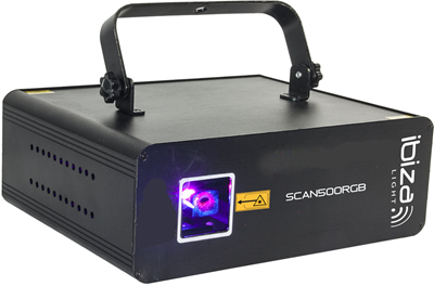 Ibiza Light SCAN500RGB laser