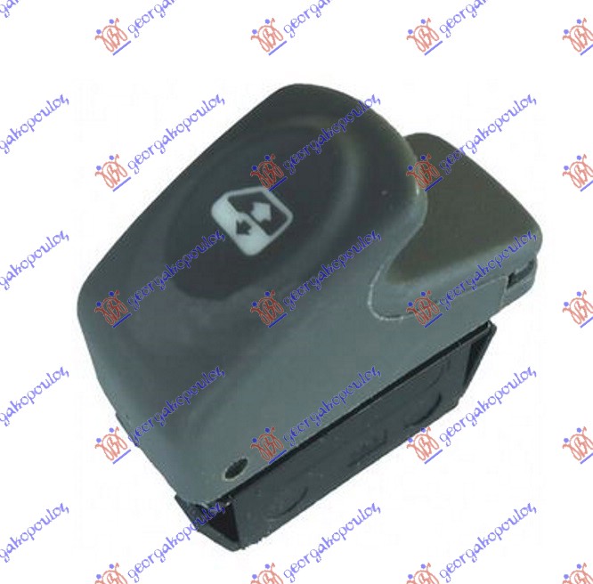 PREKIDAC U VRATIMA PREDNJA/ZADNJA L=D SIVI (5 PIN) RENAULT CLIO (1998-2001) (OEM: 7700838099)