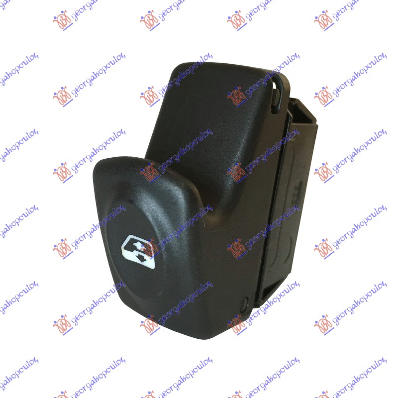 PREKIDAC U PREDNJIM/ZADNJIM VRATIMA L=D CRNI (5 PIN) Desna str. RENAULT MEGANE COUPE-CABRIO (1999-2002) (OEM: 7700421118, 7700429998, 7700838100)