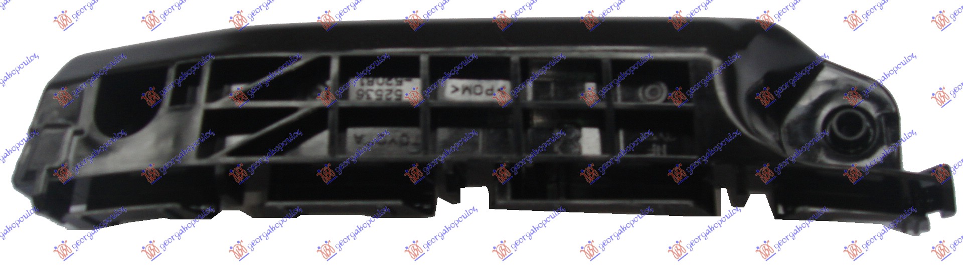 NOSAC PREDNJEG BRANIKA PLASTICNI Leva str. TOYOTA YARIS (2014-2017) (OEM: 52536-52080, 5253652080)