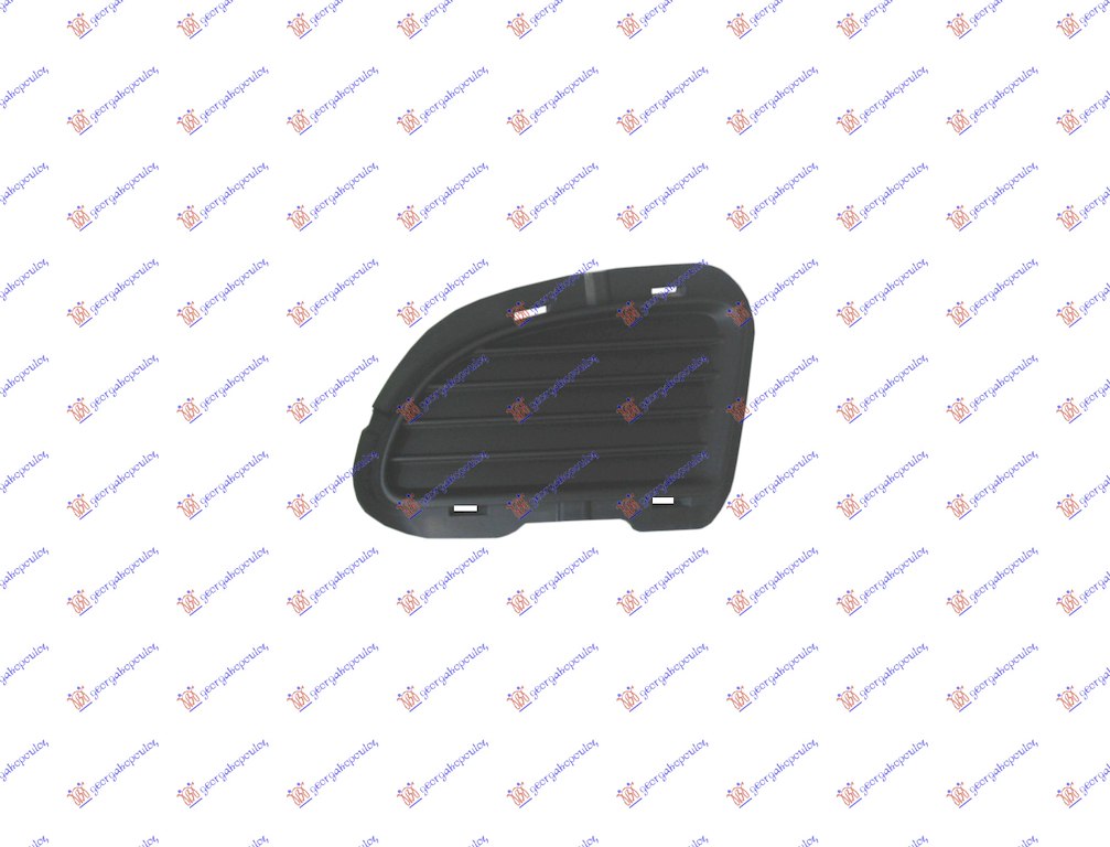 RESETKA U BRANIKU BEZ OTVORA ZA MAGLENKU Desna str. FIAT GRANDE PUNTO (2005-2012) (OEM: 735410805)