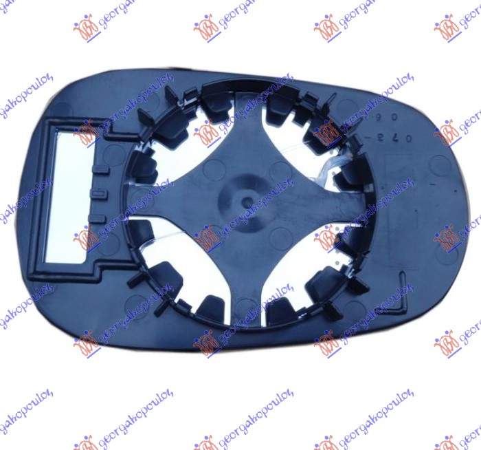 STAKLO RETROVIZORA (ASFERICNO) Leva str. RENAULT MEGANE SCENIC (1999-2003) (OEM: 7701040426)