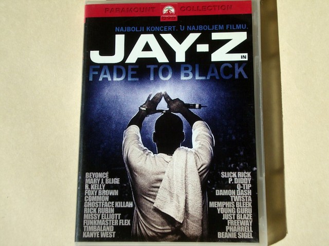 Jay-Z: Fade to Black [Džej Zi: Zatamnjenje] DVD