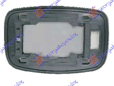 STAKLO RETROVIZORA 94- (KOCKASTO KAC) Leva str. FORD FIESTA (1999-2002) (OEM: 1007639, 1E00-69-183)