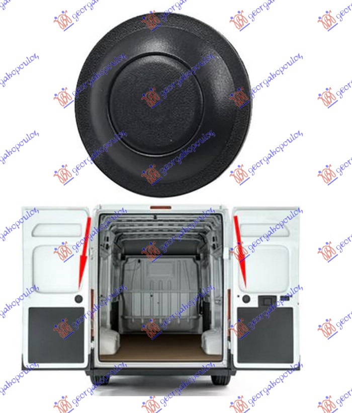 PREKIDAC ZA OTVARANJE GEPEK VRATA FIAT DUCATO (2006-2014) (OEM: 735539554)