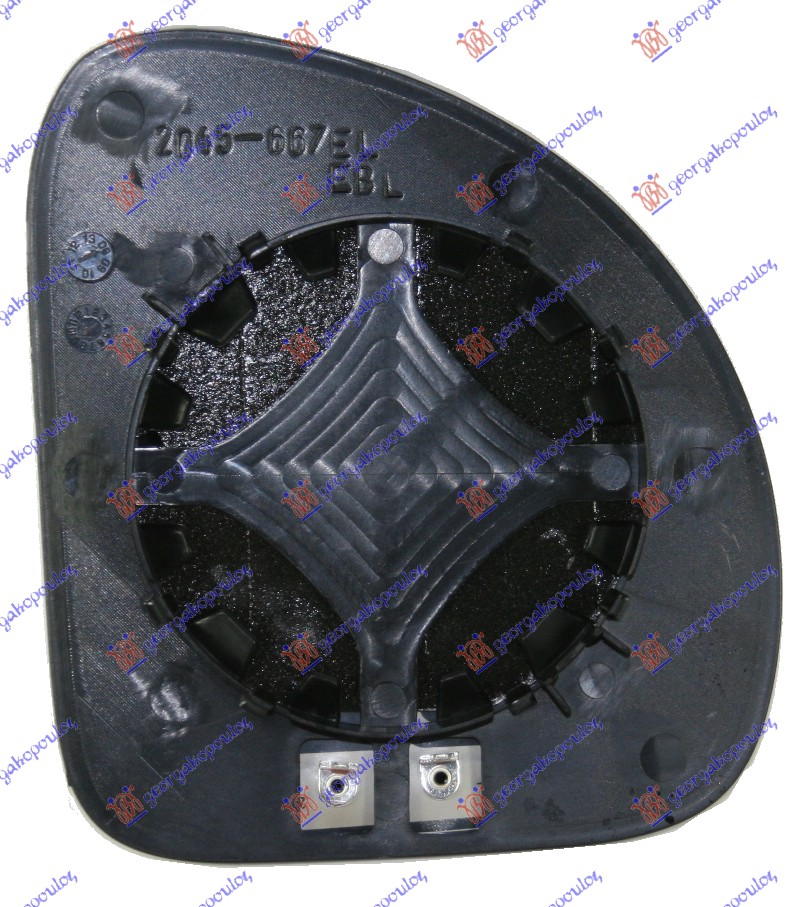 STAKLO RETROVIZORA GORNJE (KONVEKSNO) Desna str. FIAT MULTIPLA (2004-2010) (OEM: 71715694)