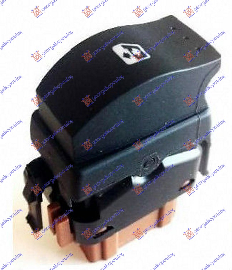 PREKIDAC U PREDNJIM VRATIMA (6pin) Desna str. RENAULT MASTER/MASCOTT (1998-2009) (OEM: 4408721, 91166602, 93180108)