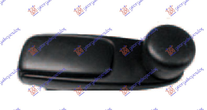 KVAKA ZA PODIZANJE PROZORA CRNA CITROEN C2 (2003-2008) (OEM: 9240F4)