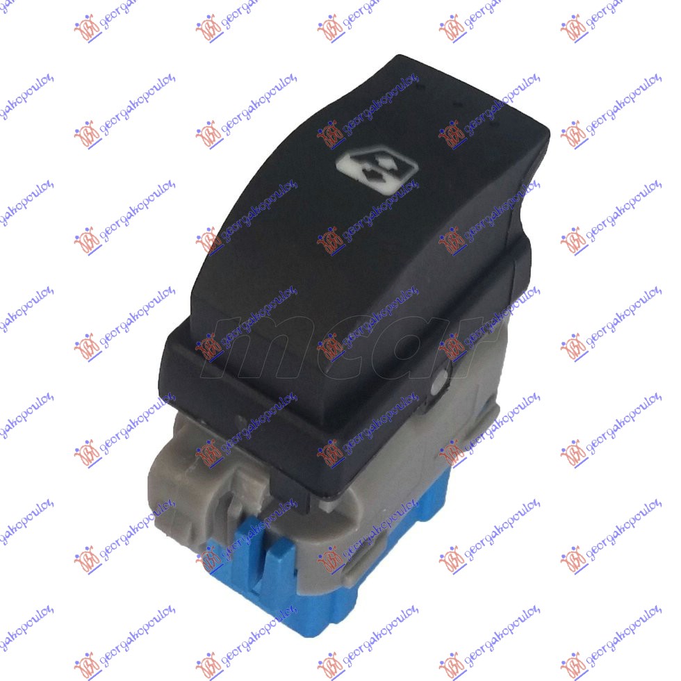 PREKIDAC PREDNJIH VRATA (6PIN) Desna str. RENAULT KANGOO (2008-2013) (OEM: 254218614R, 8200476809)