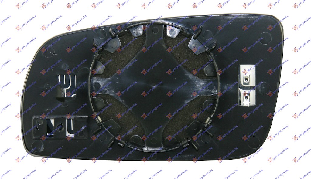 STAKLO RETROVIZORA DUGO SA GREJACEM (KON Desna str. SKODA OCTAVIA 4 (1997-2010) (OEM: 1U1857522H)