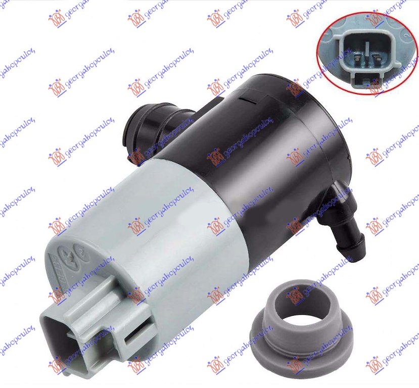 MOTOR ZA POSUDU BRISACA (1 PUMPA) TOYOTA AURIS (2006-2010) (OEM: 85330-02030, 8533002030)