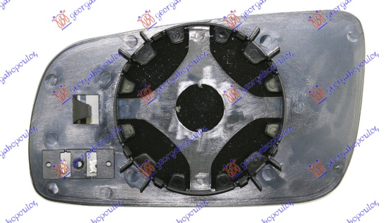 STAKLO RETROVIZORA SA GREJACEM -06 (KONV Desna str. SKODA SUPERB (2001-2008)