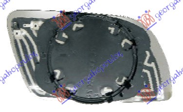 STAKLO RETROVIZORA SA GREJACEM (KONVEKSN Desna str. SKODA OCTAVIA 5 (2004-2008) (OEM: 6Q0857522K)