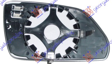 STAKLO RETROVIZORA SA GREJACEM (ASFERICN Leva str. VW CROSS POLO (2005-2009) (OEM: 6Q0857521F)