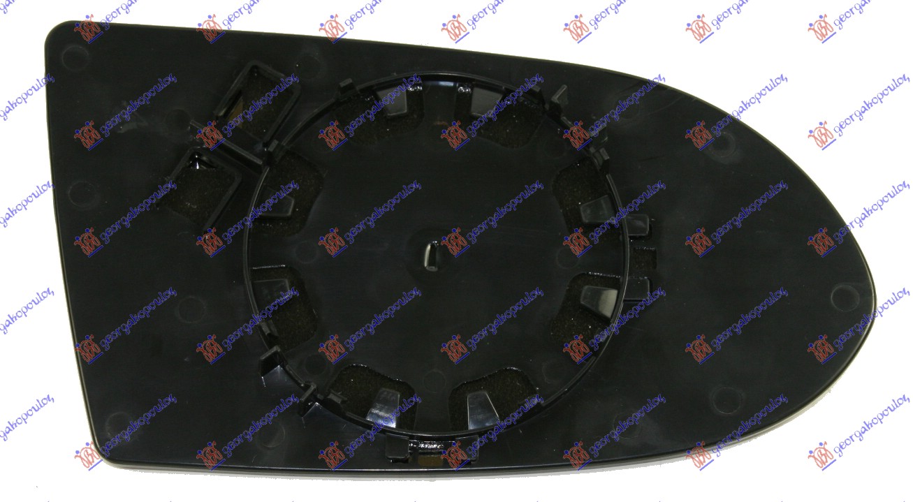 STAKLO RETROVIZORA -02 (ASFERICNO) Leva str. OPEL ZAFIRA (1999-2005) (OEM: 64 28 748, 6428748)