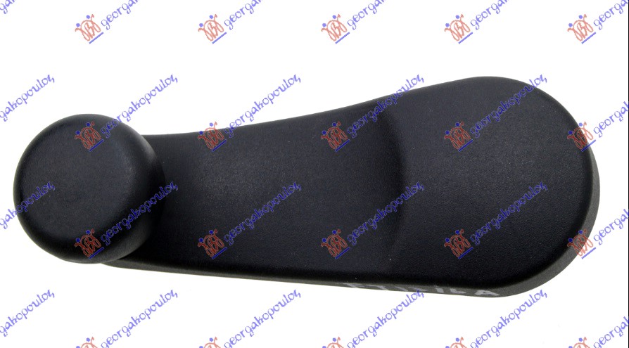 RUCICA ZA PODIZANJE PROZORA CRNA FIAT LINEA (2007-2013) (OEM: 735410879, 9241G0)