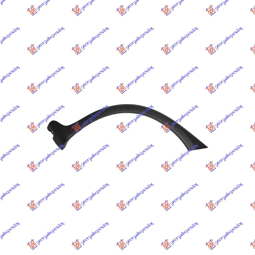 PLASTICNI RUB ZADNJI (METALNA SAJTNA) -04 Leva str. OPEL CORSA C (2000-2006) (OEM: 172890, 09227305)