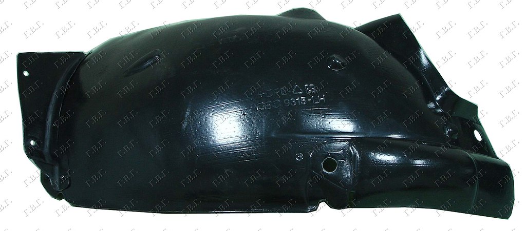 POTKRILO PREDNJI DEO (15IN) (A KVALITET) Leva str. RENAULT CLIO (2009-2013) (OEM: 8200289935)