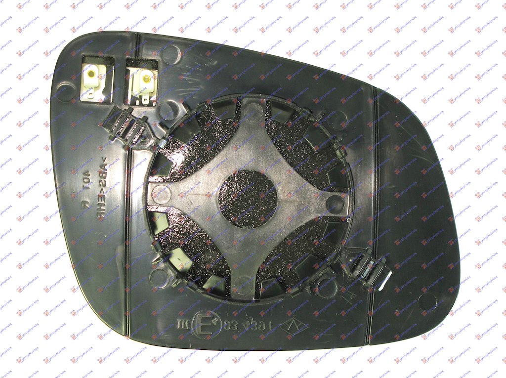 STAKLO RETROVIZORA SA GREJACEM (KONVEKSNO) Leva str. CHEVROLET SPARK (2010-2013)