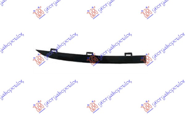 LAJSNA PVC MASKE GORNJA CRNA Desna str. FIAT LINEA (2013-2015) (OEM: 735548043)