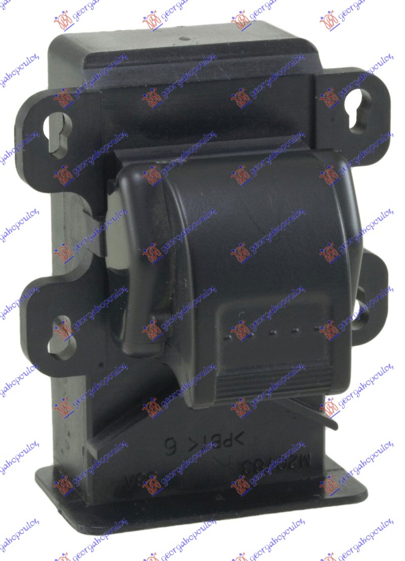 PREKIDAC U PREDNJIM VRATIMA (5pin)CRNI Desna str. HONDA CR-V (2002-2007) (OEM: 35760-S6A-003, 35760S6A003)