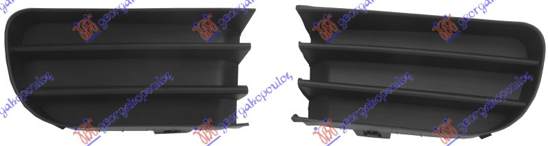 RESETKA U BRANIKU BEZ MAGLENKE (SET) RENAULT MEGANE SDN-H/B-L/B (2002-2005) (OEM: 7701474480)