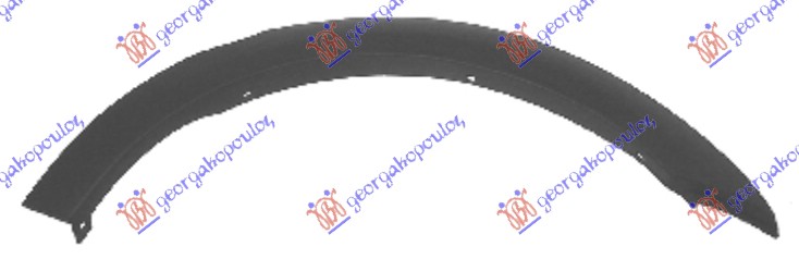 PLASTICNI RUB ZADNJI Leva str. VW GOLF III (1992-1998) (OEM: 1H0853817BB41, 1H4853535B41)