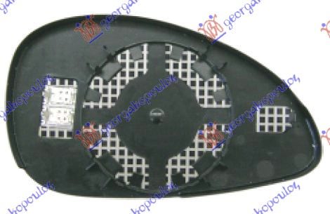 STAKLO RETROVIZORA SA GREJACEM (KONVEKSN Leva str. CITROEN C4 (2004-2011) (OEM: 8151PY)