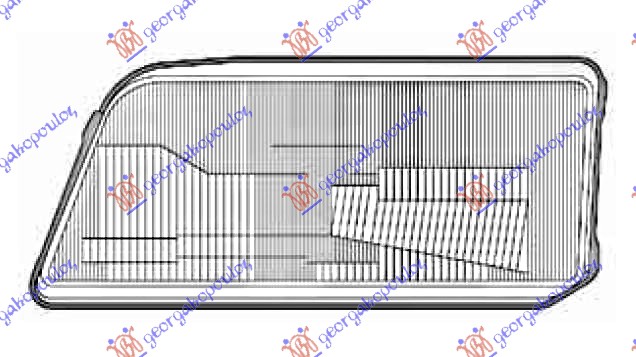 STAKLO FARA Leva str. FIAT DUCATO (1994-2002)