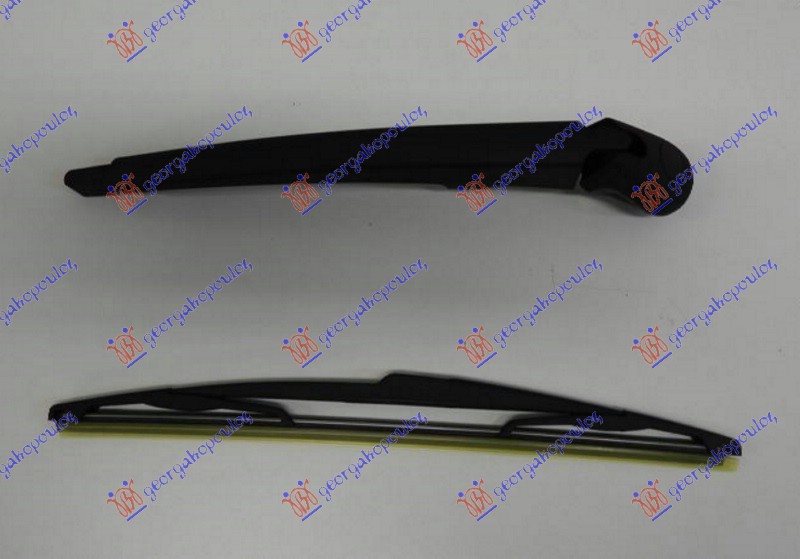 ZADNJI BRISAC KOMPLET (4×4) 350mm RENAULT MEGANE SCENIC (1999-2003) (OEM: 7701042368, 7701047869, 7701047871)