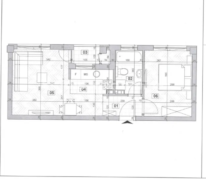 Prodaja, dvosoban stan, 42m2, Inđija