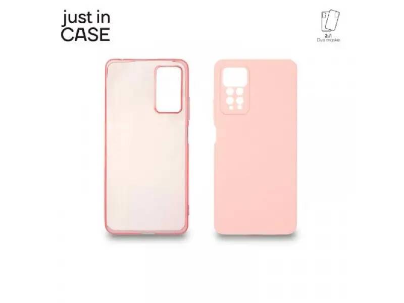 JUST IN CASE 2U1 EXTRA CASE MIX PAKET PINK ZA REDMI NOTE 12 PRO