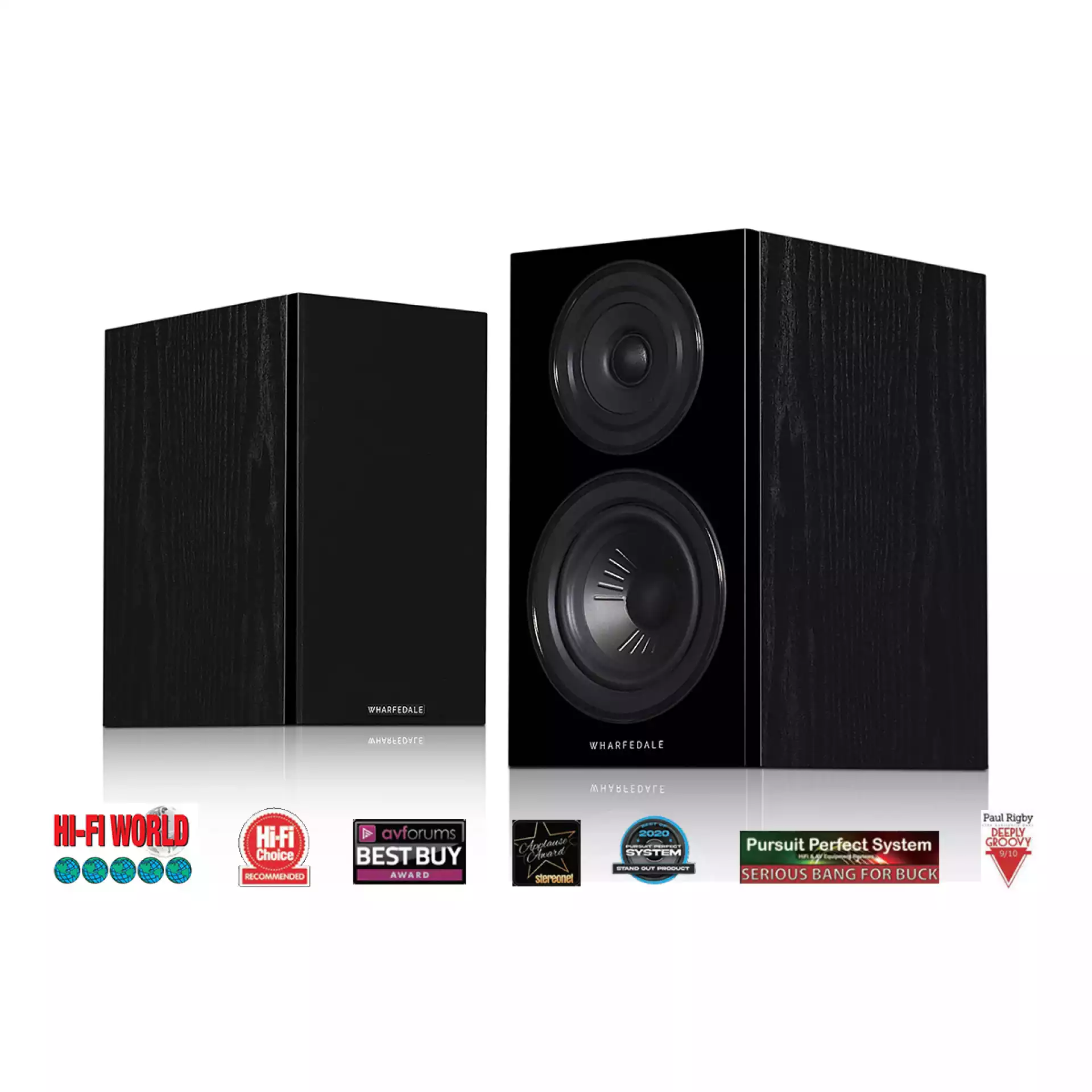 WHARFEDALE Diamond 12.1 Black Oak zvučnici za policu/stalak