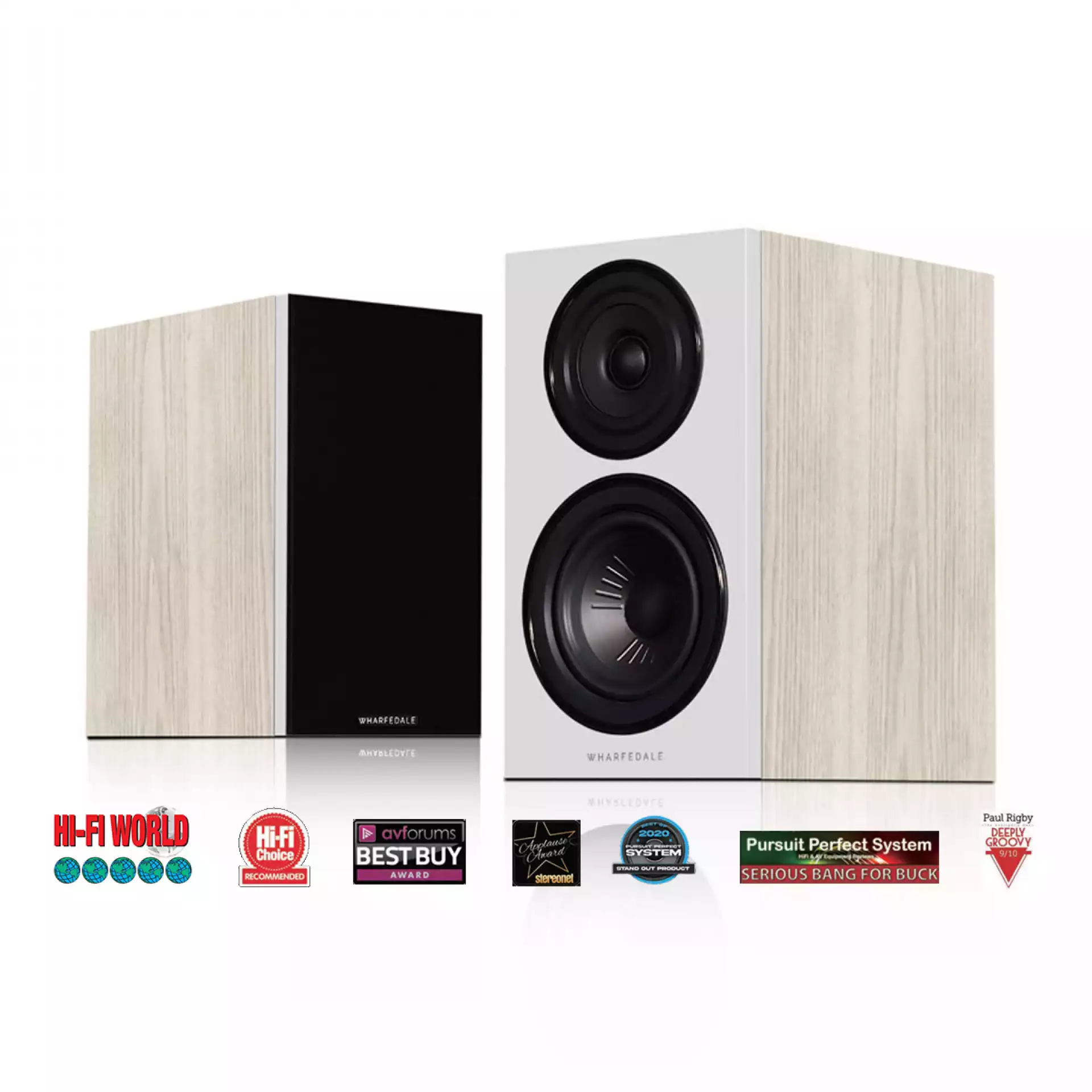 WHARFEDALE Diamond 12.1 Light Oak zvučnici za policu/stalak