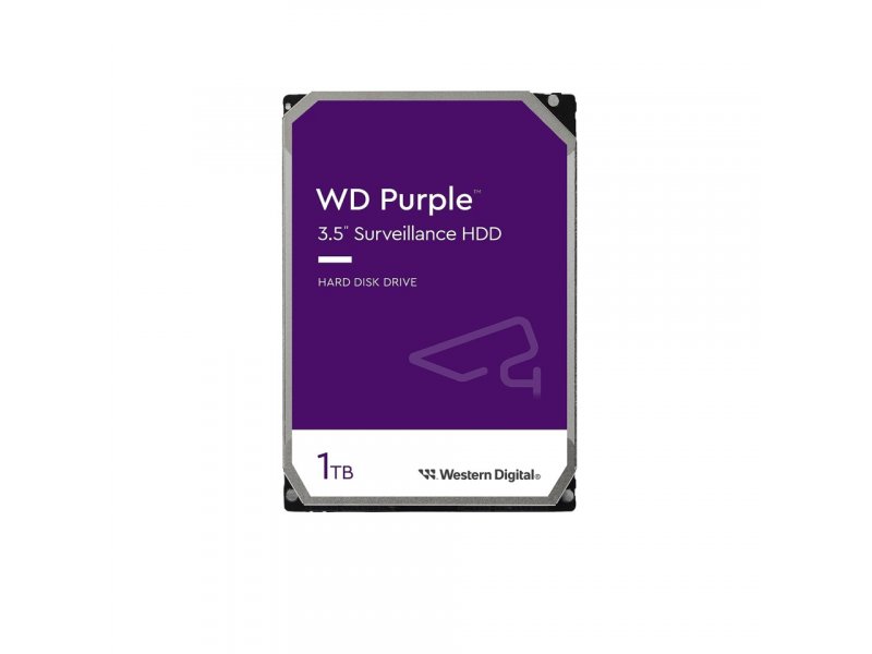 WESTERN DIGITAL HDD 1TB WD11PURZ SATA3 64MB 5400RPM