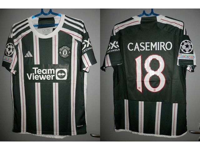 Manchester United dres 2023-24 Casemiro 18 (Gostujući)