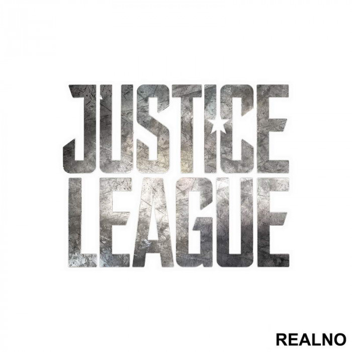 Metallic Logo - Justice League - Nalepnica