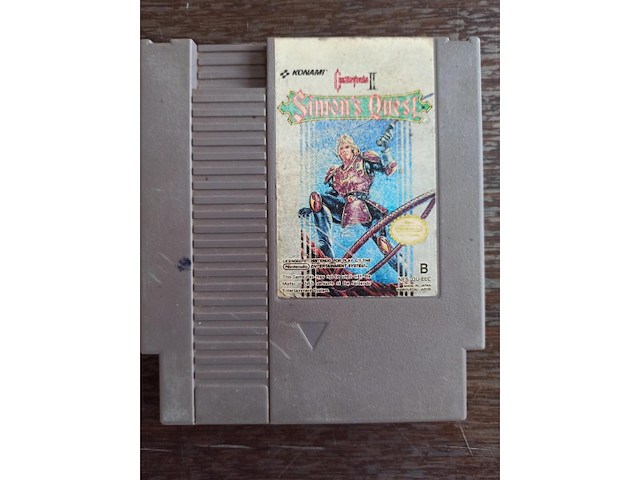 nintendo nes castlevania 2 Simon`s Quest ispr sa slika