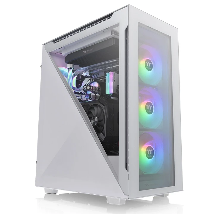 Thermaltake Divider 500 TG ARGB (CA-1T4-00M6WN-01) kućište belo