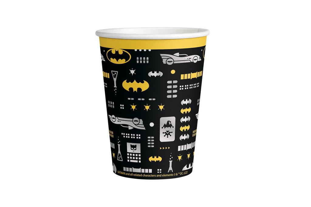 Čaše Batman 250ml – 8 kom