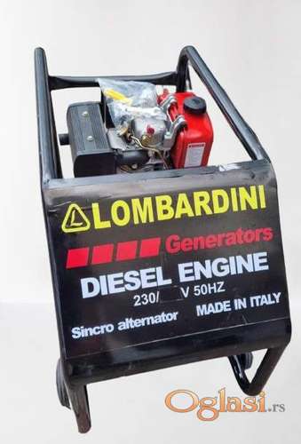 Agregat LOMBARDINI 4.2kw/motor173F