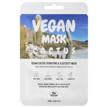 Sheet maska za lice THE NICESS Vegan kaktus 25ml