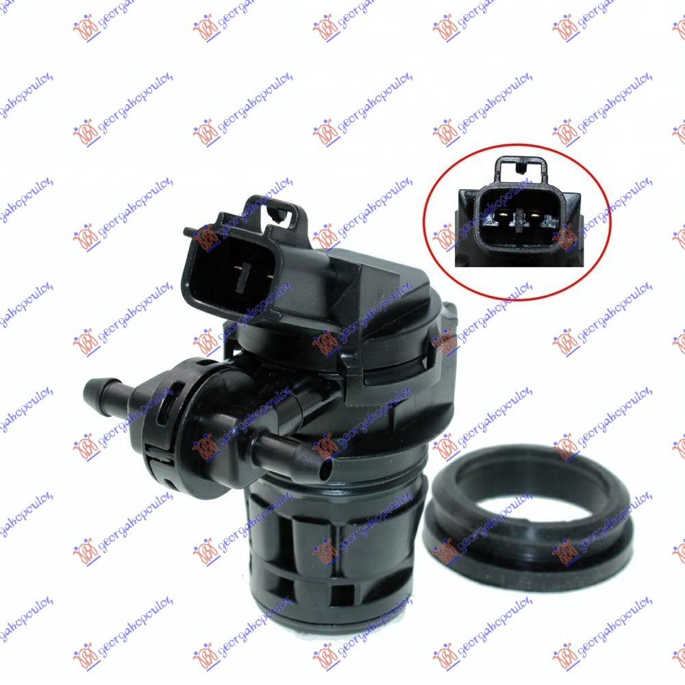 MOTOR ZA POSUDU BRISACA (2 PUMPE) MAZDA 6 (2002-2008) (OEM: 76806-STK-A01, 76806STKA01, 76846-TP6-C01)