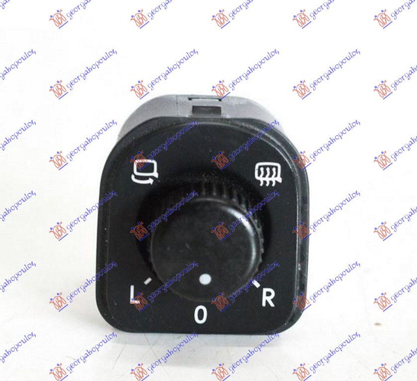 PREKIDAC ZA RETROVIZOR PREKLOPNI (6PIN) VW TIGUAN (2007-2011) (OEM: 1K0959565J)