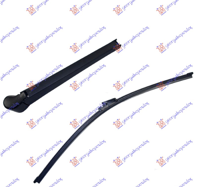 ZADNJI BRISAC KOMPLET (H/B) 410mm SKODA OCTAVIA 5 (2008-2013) (OEM: 1Z5955707A)